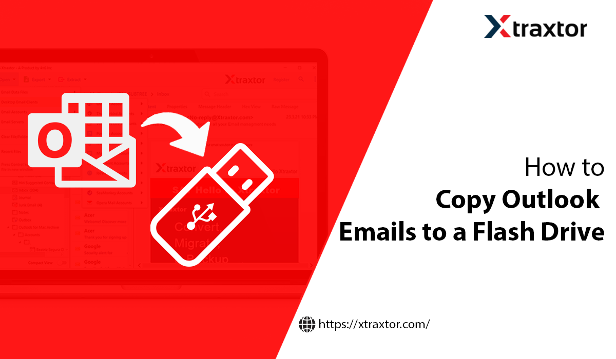 How To Copy Outlook Emails To Flash Drive 