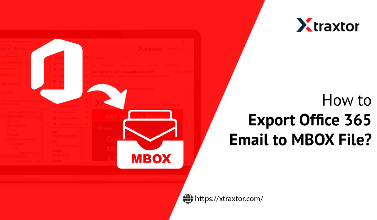 How To Export Office 365 Email To MBOX File 