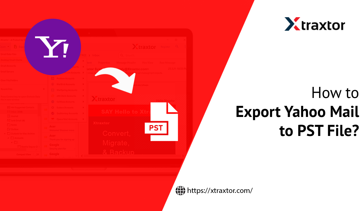 How to Export Yahoo Mail to PST File?